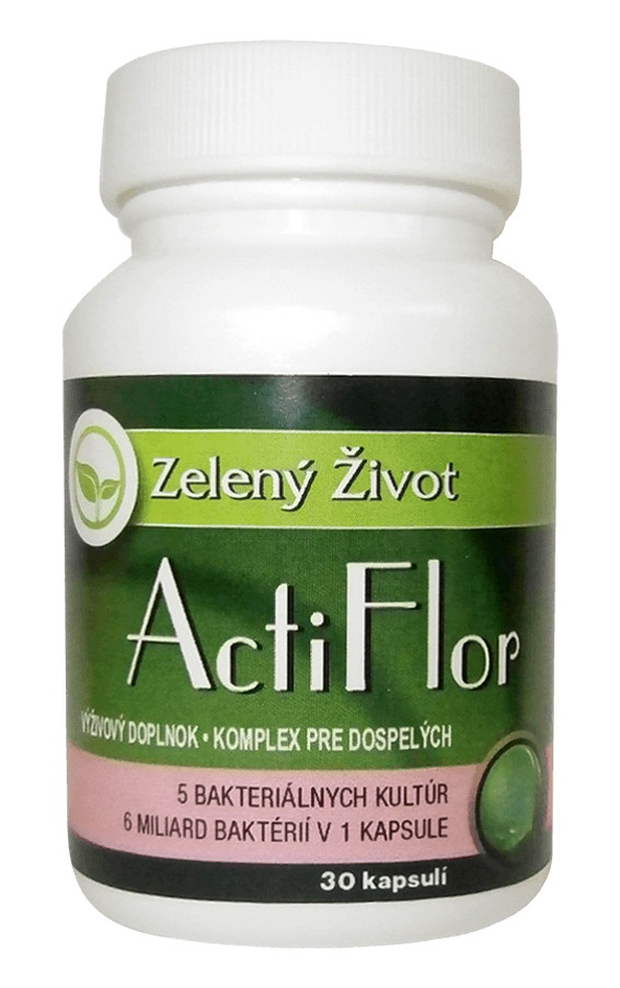 Actiflor - bakteriálne kultúry s prebiotikom (recenzie) - Imunita Online