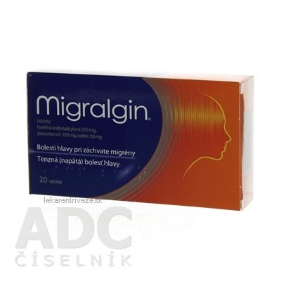 Migralgin - na bolesť hlavy, zápaly, horúčky (recenzia + ceny ...