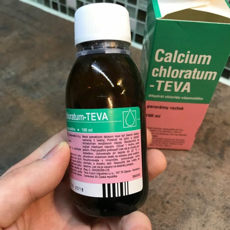 Calcium Chloratum TEVA - kašeľ, hrdlo, hlasivky (recenzia + ceny ...